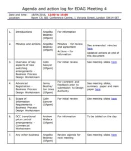 Action Log Template | Free Log Templates