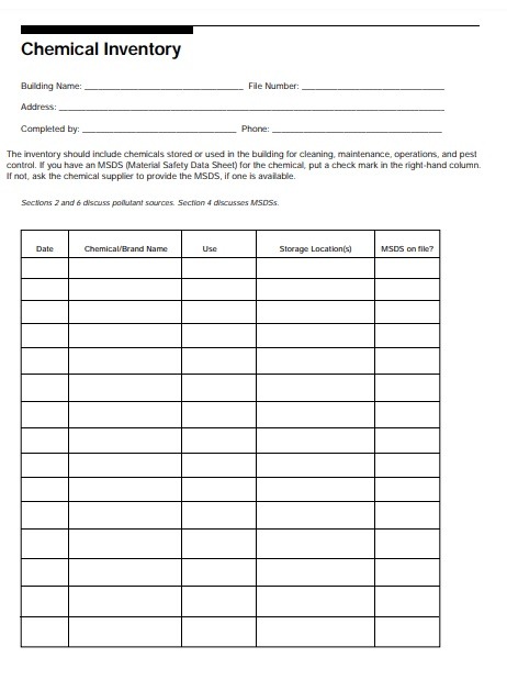8+ Inventory Log Templates | Free Log Templates