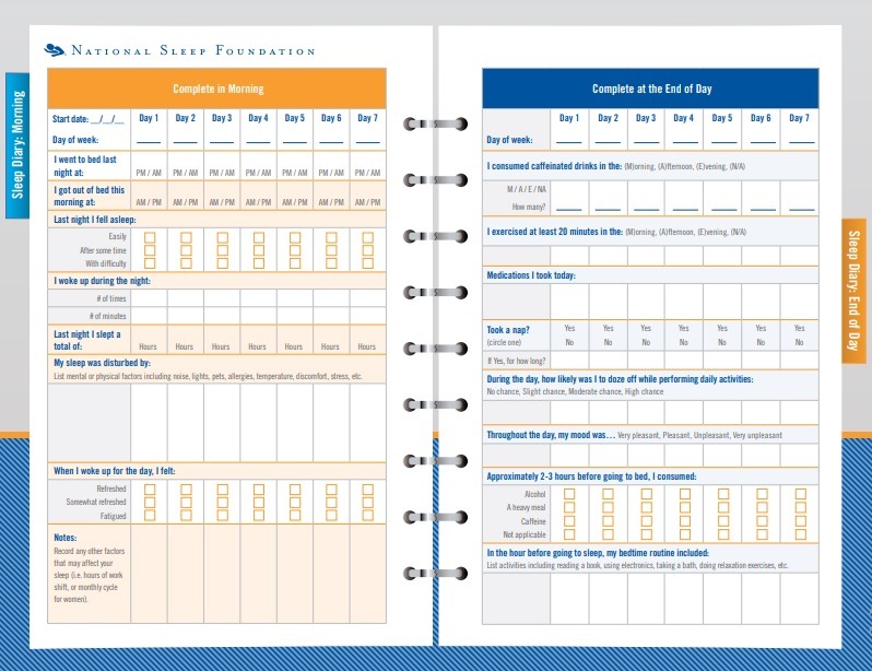 Stress Log Template | 12+ Free Printable Word, Excel & PDF Formats ...