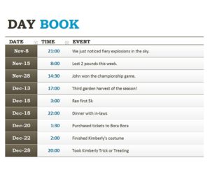 10+ Log Book Template | Free Log Templates