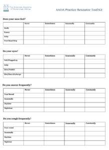 10+ Allergy Log Template | Free Log Templates